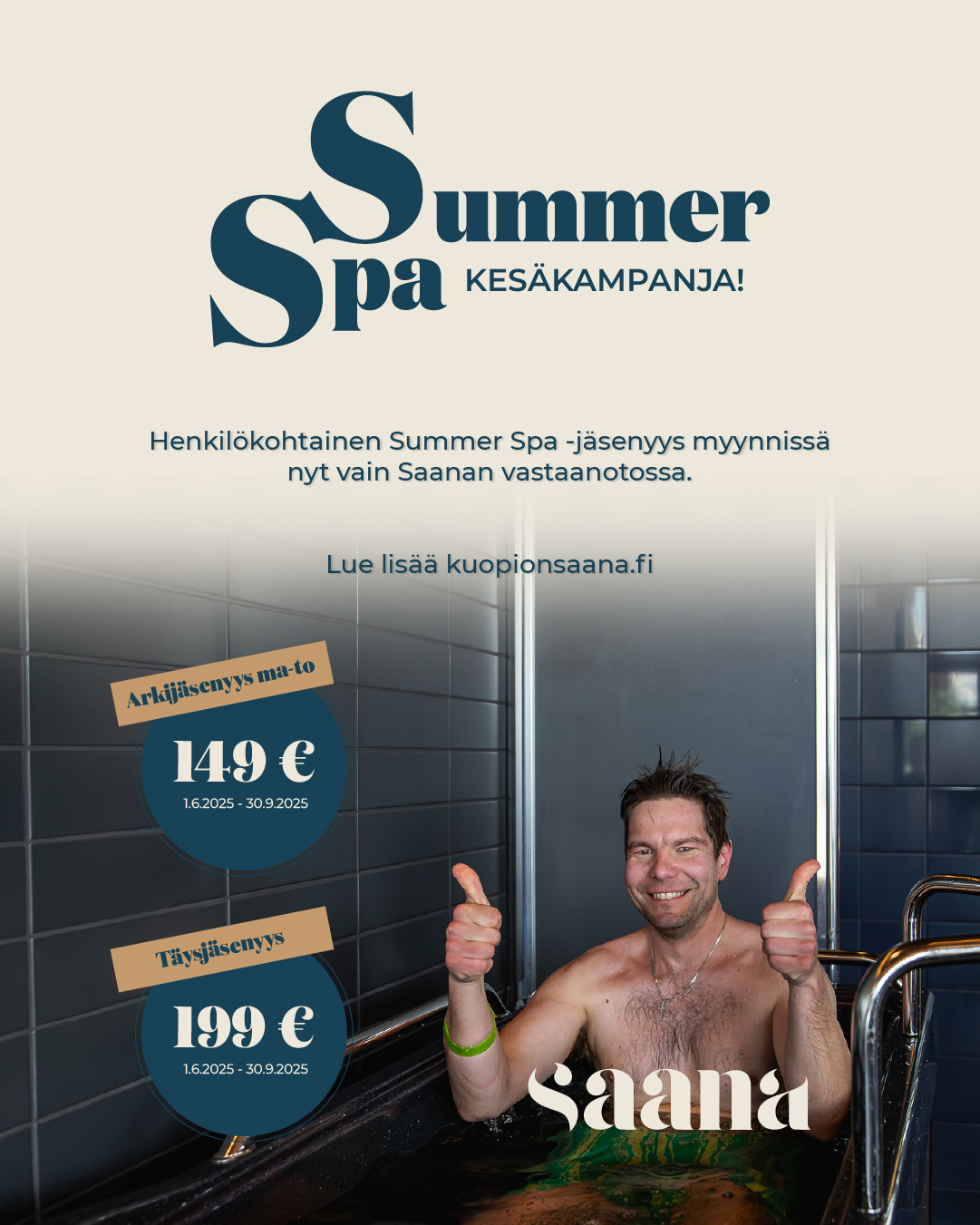 Sauna & kylpylä | Kuopion Saana